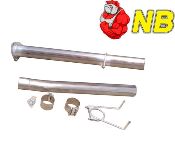 4 " 6.7L Cummins 2013-2018 2500 3500 Cat&DPF Race pipes NB003 - Diesel ...