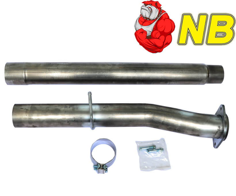Diesel Truck Muffler Delete Pipe Eliminator DPF for Ford Super Duty 08 ...